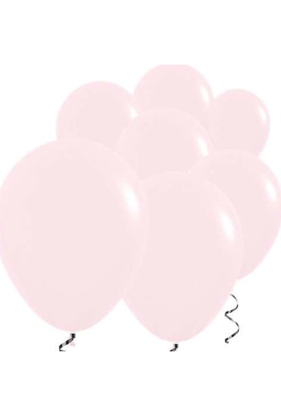 Parti Dünyası Makaron Pembe 10 Lu Latex Balon Normal Boy Parti Dünyası Makaron Pembe 10 Lu Latex Balon Normal Boy