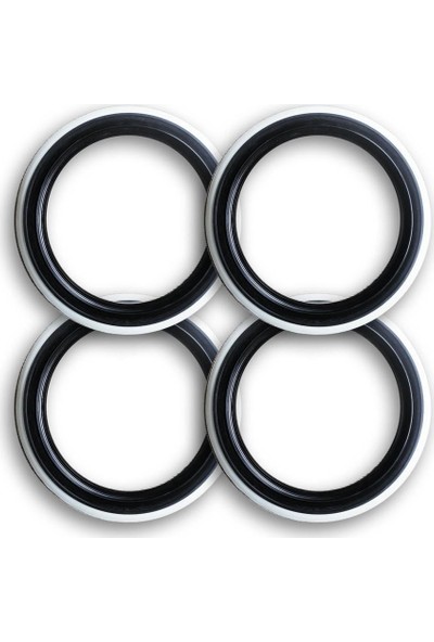 Emn Lastik Yanağı Siyah Beyaz 15