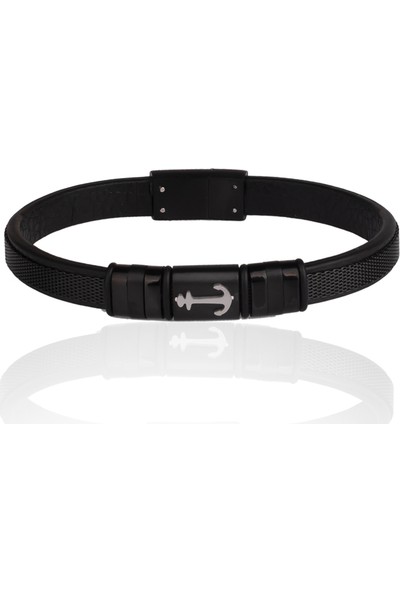 Diversity Jewelry Çelik Çapa Detaylı Erkek Bilekliği Diversity Jewelry Çelik Çapa Detaylı Erkek Bilekliği