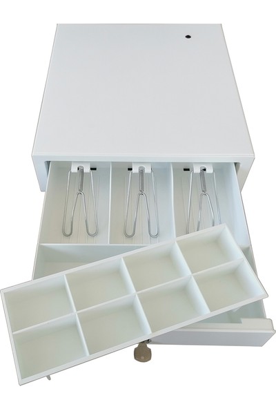 Saypos Metal Mandallı 11 Gözlü Dokunmatik Yazar Kasa Para Çekmecesi 33 x 36 x 9.5 cm Saypos Metal Mandallı 11 Gözlü Dokunmatik Yazar Kasa Para Çekmecesi 33 x 36 x 9.5 cm