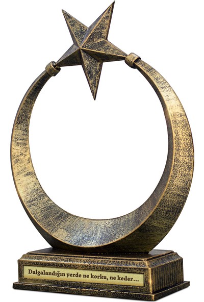 Efx Store Şanlı Ayyıldız Biblo Dekoratif Masa Süsü