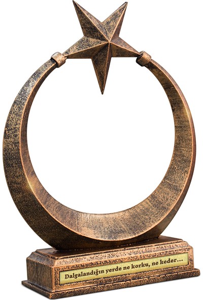 Efx Store Şanlı Ayyıldız Biblo Dekoratif Masa Süsü Efx Store Şanlı Ayyıldız Biblo Dekoratif Masa Süsü