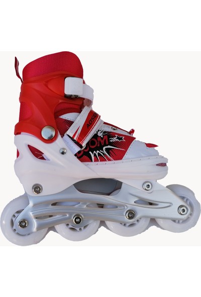 Sport Işıklı Alıştırma Pateni Kırmızı 35-38 Sport Işıklı Alıştırma Pateni Kırmızı 35-38