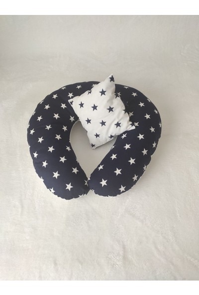 Beybinest Lacivert Emzirme ve Oturma Minderi