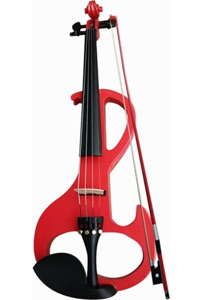 Tcherchi Elektro Keman Kırmızı + Kulaklık (Yurt Dışından) Tcherchi Elektro Keman Kırmızı + Kulaklık (Yurt Dışından)