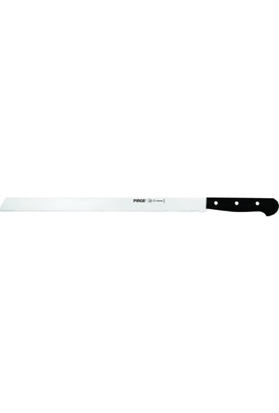 Pirge Creme Pasta Bıçağı Dişli Dar 30 Cm Siyah Pirge Creme Pasta Bıçağı Dişli Dar 30 Cm Siyah