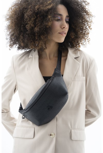 Benetton Kadın Bel Çantası Siyah BNT450