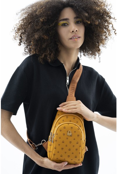 Benetton Kadın Body Çanta Hardal-Camel BNT489 Benetton Kadın Body Çanta Hardal-Camel BNT489