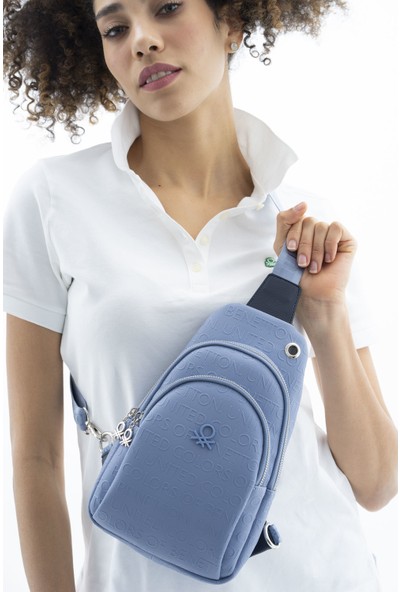 Benetton Kadın Body Çanta Mavı-Lacivert BNT458