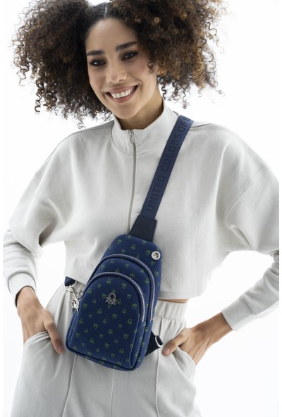 Benetton Kadın Body Çanta Lacivert BNT489