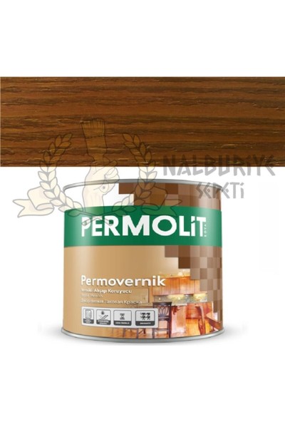 Permolit Permovernik Ceviz Vernikli Ahşap Koruyucu 2.5 Litre Permolit Permovernik Ceviz Vernikli Ahşap Koruyucu 2.5 Litre
