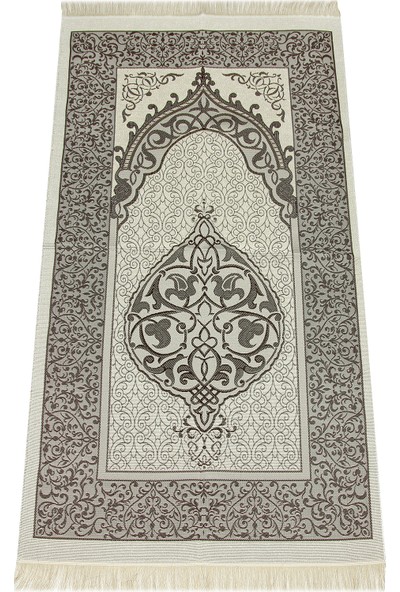 İhvan Lüks Açık Renk Osmanlı Tafta Seccade - 0210 - Kahverengi Renk İhvan Lüks Açık Renk Osmanlı Tafta Seccade - 0210 - Kahverengi Renk