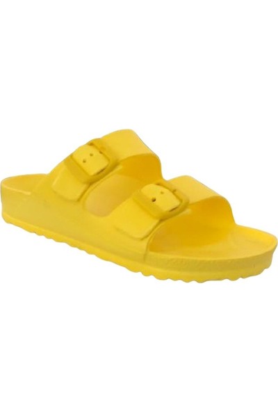 Esem 212 Sarı Kadın Tokalı Havuz/deniz Terlik