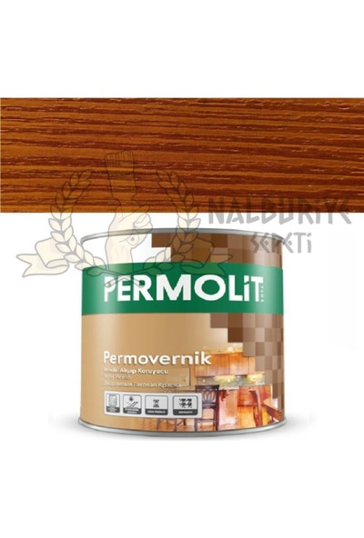 Permolit Permovernik Koyu Meşe Vernikli Ahşap Koruyucu 0.75 Litre Permolit Permovernik Koyu Meşe Vernikli Ahşap Koruyucu 0.75 Litre