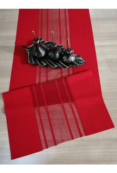 Bambi Go Lazer Kesim Kırmızı Runner Bambi Go Lazer Kesim Kırmızı Runner