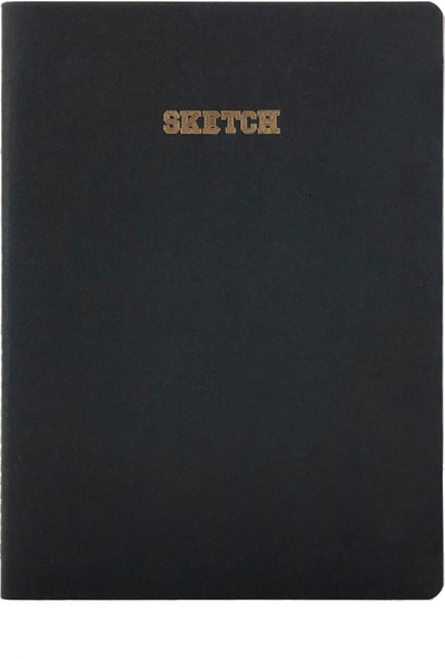 Fabio Ricci Sketch Saraciye Çizim Defteri 19 x 24 cm Siyah
