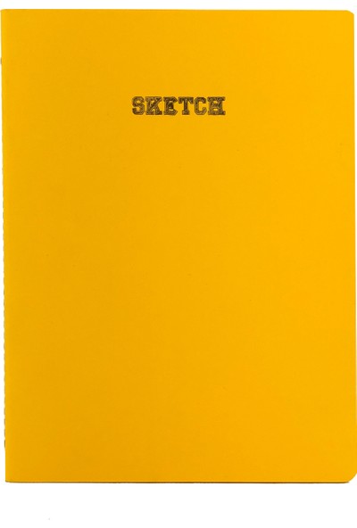 Fabio Ricci Sketch Saraciye Çizim Defteri 19 x 24 cm Sarı