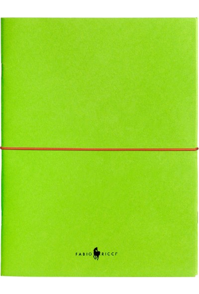 Fabio Ricci Z Notes Kareli - Düz Ikili Defter 19 x 24 cm Yeşil Fabio Ricci Z Notes Kareli - Düz Ikili Defter 19 x 24 cm Yeşil