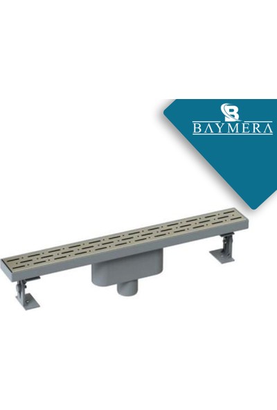 Baymera Ø50 Alttan Çıkışlı Duş Kanalı 33 cm Baymera Ø50 Alttan Çıkışlı Duş Kanalı 33 cm