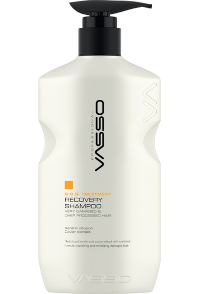 Vasso Yıpranmış Saçlar Için Acil Kurtarma Şampuanı 500 ml Vasso Yıpranmış Saçlar Için Acil Kurtarma Şampuanı 500 ml