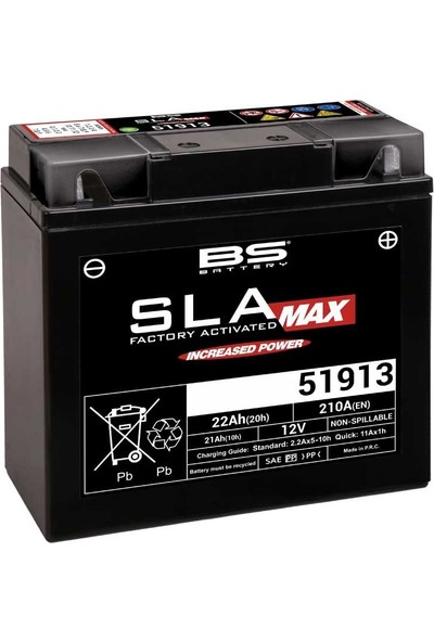 BS Bmw R 1200 C Bs Akü 51913 Sla Max 1996-2002 BS Bmw R 1200 C Bs Akü 51913 Sla Max 1996-2002