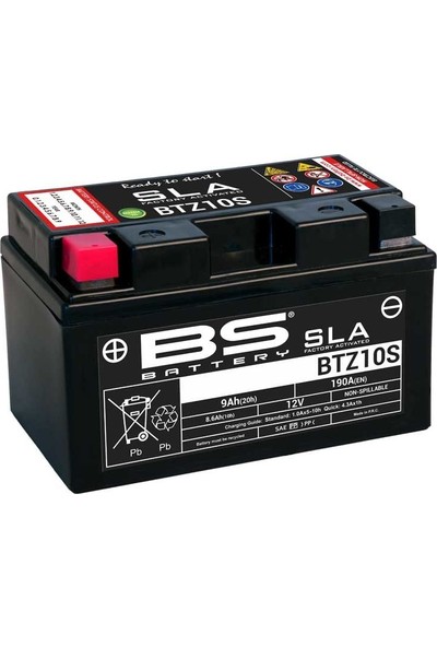 BS Mv Agusta Brutale Dragster Rr Bs Akü BTZ10S Sla 2015-2018