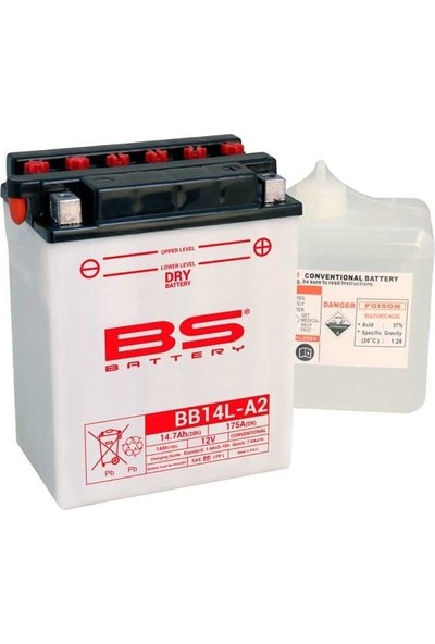 BS Triumph Daytona Super 3 Bs Akü BB14L-A2 1994-1997 BS Triumph Daytona Super 3 Bs Akü BB14L-A2 1994-1997