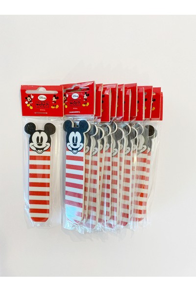 Mickey Mouse Kağıt Törpü 12 Adet