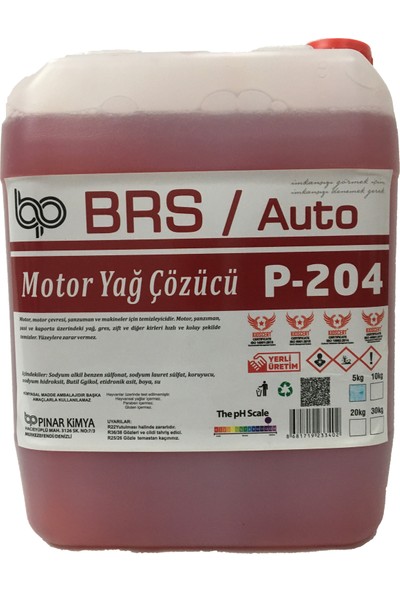 Brs Motor Yağ Çözücü (Ağır Yağlar)