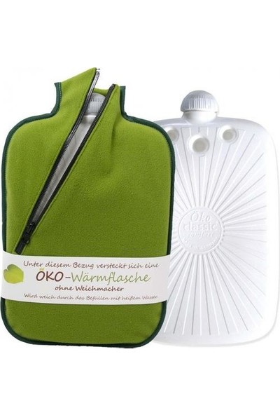 Hugo Frosch Kadife Kılıf Fermuarlı Sıcak Su Torbası- Yeşil Hugo Frosch Kadife Kılıf Fermuarlı Sıcak Su Torbası- Yeşil