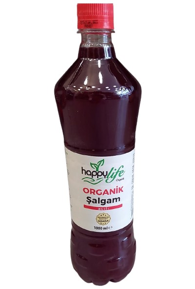 Happy Life Organik Şalgam- Acılı 1 Lt Happy Life Organik Şalgam- Acılı 1 Lt