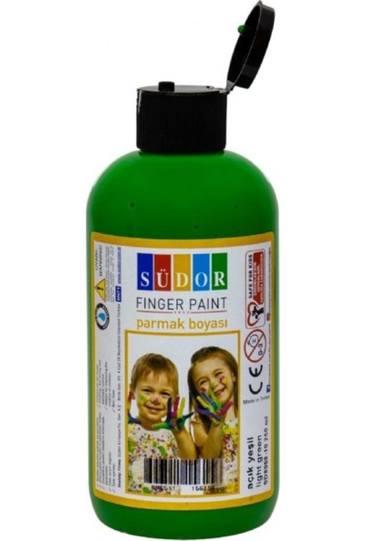 Südor 250 ml Parmak Boyas - Açık Yeşil