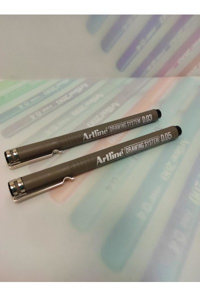 Artline Drawing System Teknik Çizim Kalemi 0.3 & 0.5 Ikili Set Artline Drawing System Teknik Çizim Kalemi 0.3 & 0.5 Ikili Set