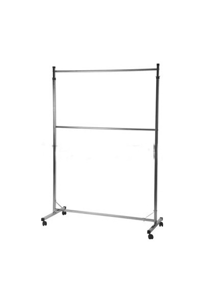 Gökhan Çift Katlı Elbise Standı Gökhan Çift Katlı Elbise Standı