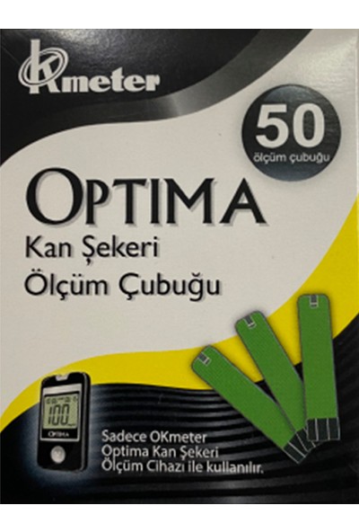 Optima Kan Şekeri Ölçüm Çubuğu Optima Kan Şekeri Ölçüm Çubuğu