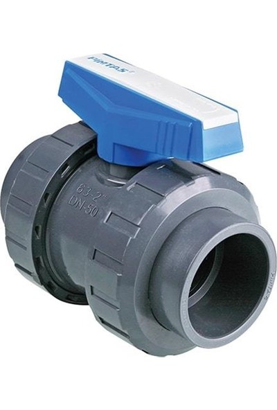 Pimtaş Pvc Küresel Vana 63MM Pimtaş Pvc Küresel Vana 63MM