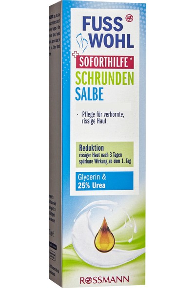 Fusswohl Ayak Catlakları Merhemı 75ML Akut Fusswohl Ayak Catlakları Merhemı 75ML Akut