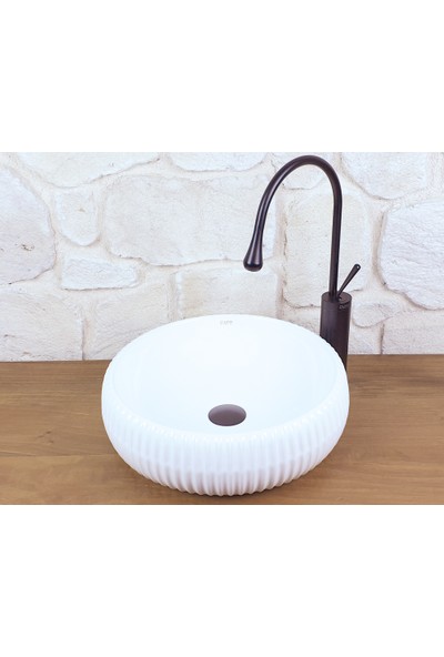 Pure Concept Beyaz Çanak Lavabo