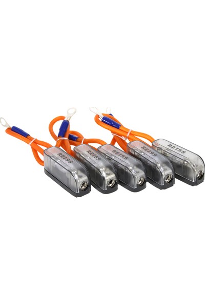 Reiss Audio Oto Anfi Sigorta Yuvası 80A 5li Paket Reıss Audıo RS-PC8GA+AFS80A Reiss Audio Oto Anfi Sigorta Yuvası 80A 5li Paket Reıss Audıo RS-PC8GA+AFS80A