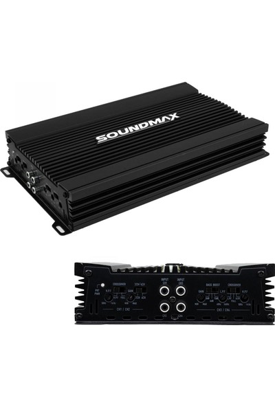 Soundmax Oto Anfi 4000W 4 Kanal Soundmax SX-3900.4 Soundmax Oto Anfi 4000W 4 Kanal Soundmax SX-3900.4