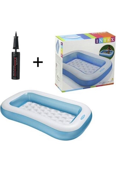 Intex Vardem Yumuşak Tabanlı Dikdörtgen Havuz + Pompa Intex Vardem Yumuşak Tabanlı Dikdörtgen Havuz + Pompa