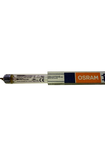 Osram 8W Uv Ampul Tuv Uvc Ultraviyole Uv Işık Sterilizasyon Steril Sterilizatör Ampulü Uvc Lamba Osram 8W Uv Ampul Tuv Uvc Ultraviyole Uv Işık Sterilizasyon Steril Sterilizatör Ampulü Uvc Lamba