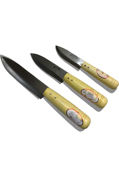 Demirden Gelsin 3'lü Mutfak Bıçak Seti