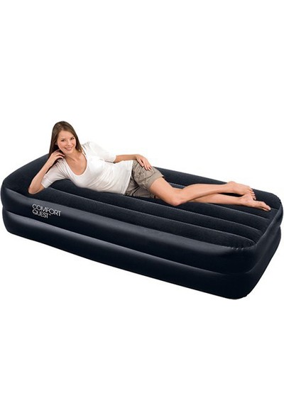 Bestway Tek Kişilik Şişme Yatak Kendinden Pompalı 67401 Bestway Tek Kişilik Şişme Yatak Kendinden Pompalı 67401