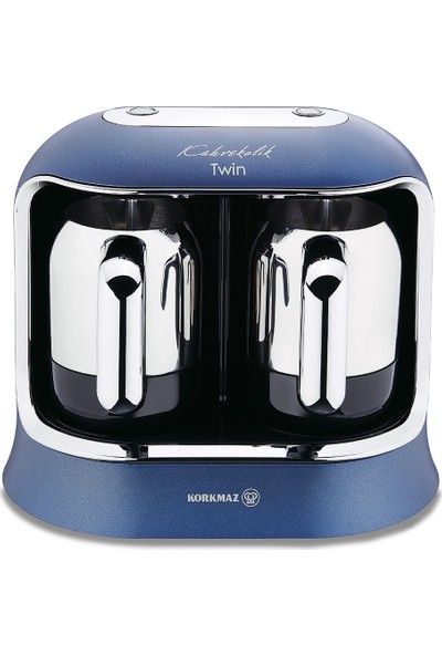 Korkmaz A861-03 Twin Kahve Makinesi Azura Korkmaz A861-03 Twin Kahve Makinesi Azura