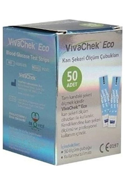 Vivacheck Kan Şekeri Ölçüm Çubuğu