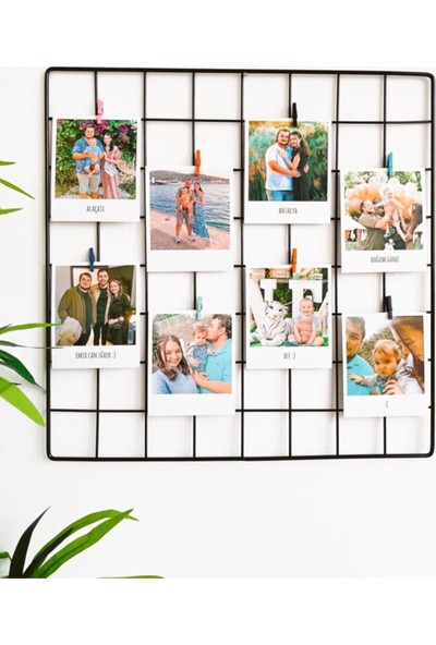 Trendimsin Siyah Kare Fotoğraf Panosu