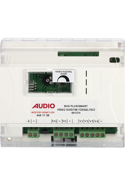 Audıo Bus Plus Video Dağıtım Yükseltici Audıo Bus Plus Video Dağıtım Yükseltici