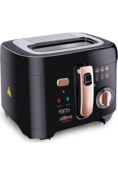 Stilevs Actıva DF-118 Fritöz Siyah/bakır