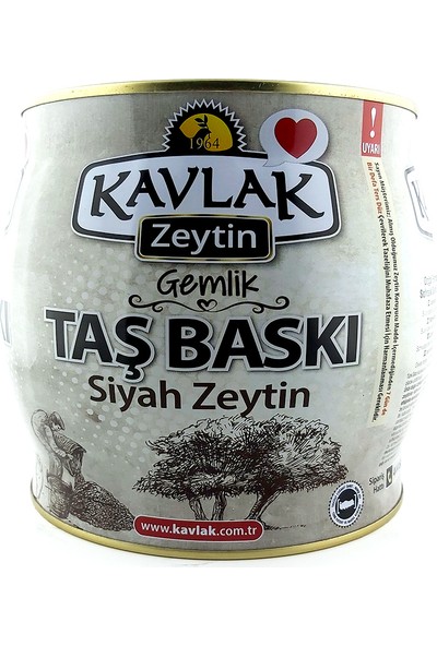 Kavlak Taş Baskı Gemlik Siyah Zeytin 2 kg Kavlak Taş Baskı Gemlik Siyah Zeytin 2 kg